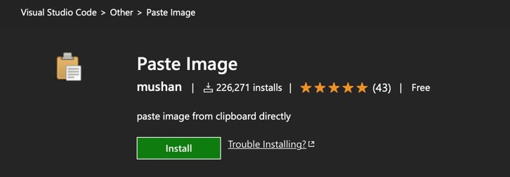 Paste Image - VS Code Extension